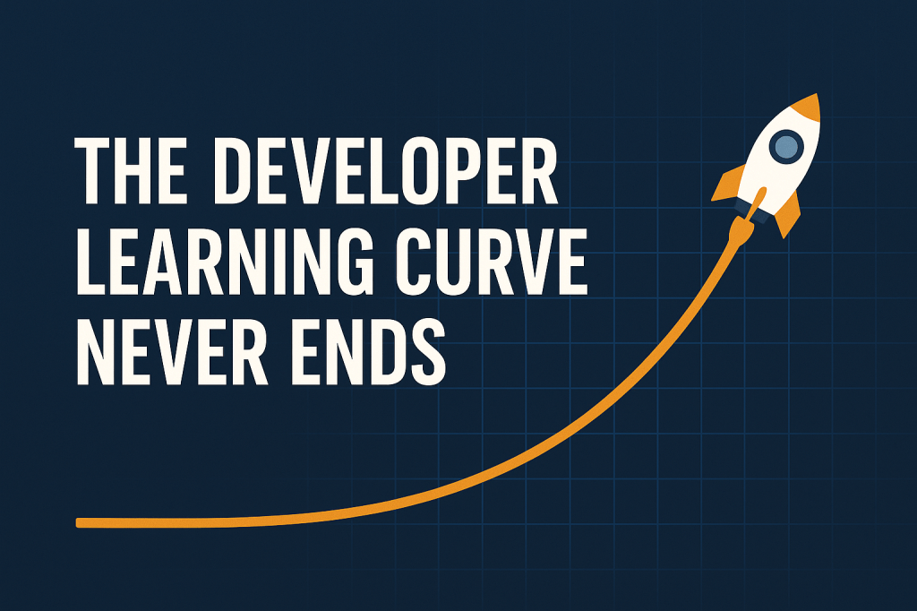 The Developer Learning Curve Never Ends – Tiago Sampaio